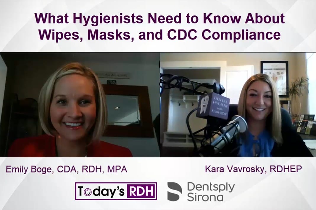 VIDEO: What Hygienists Need to Know About Wipes, Masks, and CDC ...