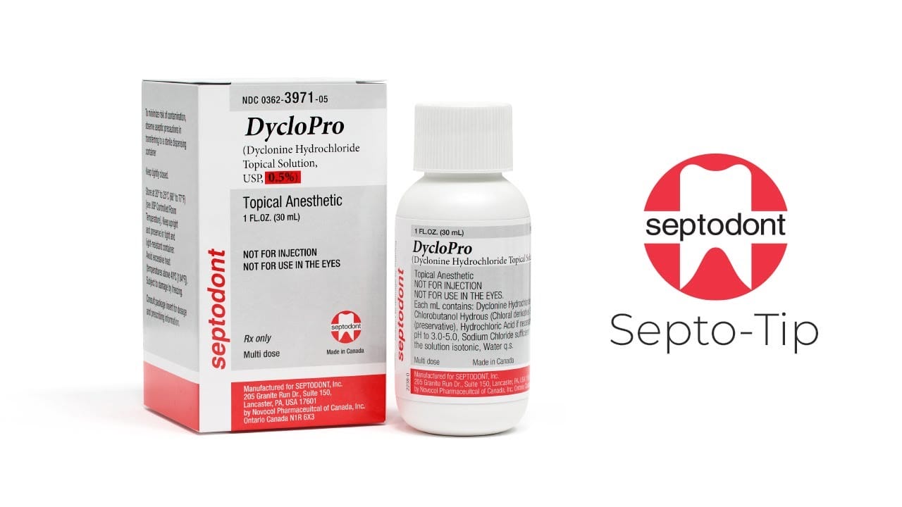 VIDEO: Septo-Tip - DycloPro Toplical Anesthetic - Today's RDH