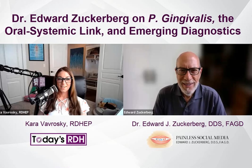 VIDEO: Dr. Edward Zuckerberg on P. Gingivalis, the Oral-Systemic Link, and Emerging Diagnostics ...